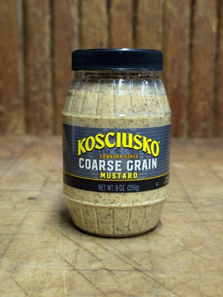 Kosciusko Mustard - Country Style Course Grain (with Horseradish) - On ...